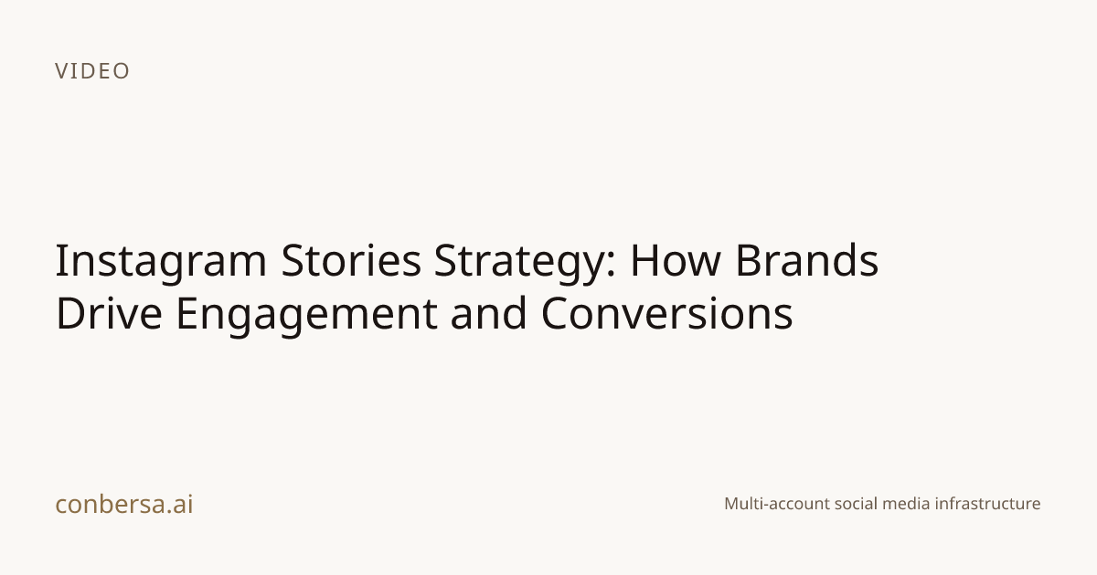 Instagram Stories Strategy: How Brands Drive Engagement and Conversions ...
